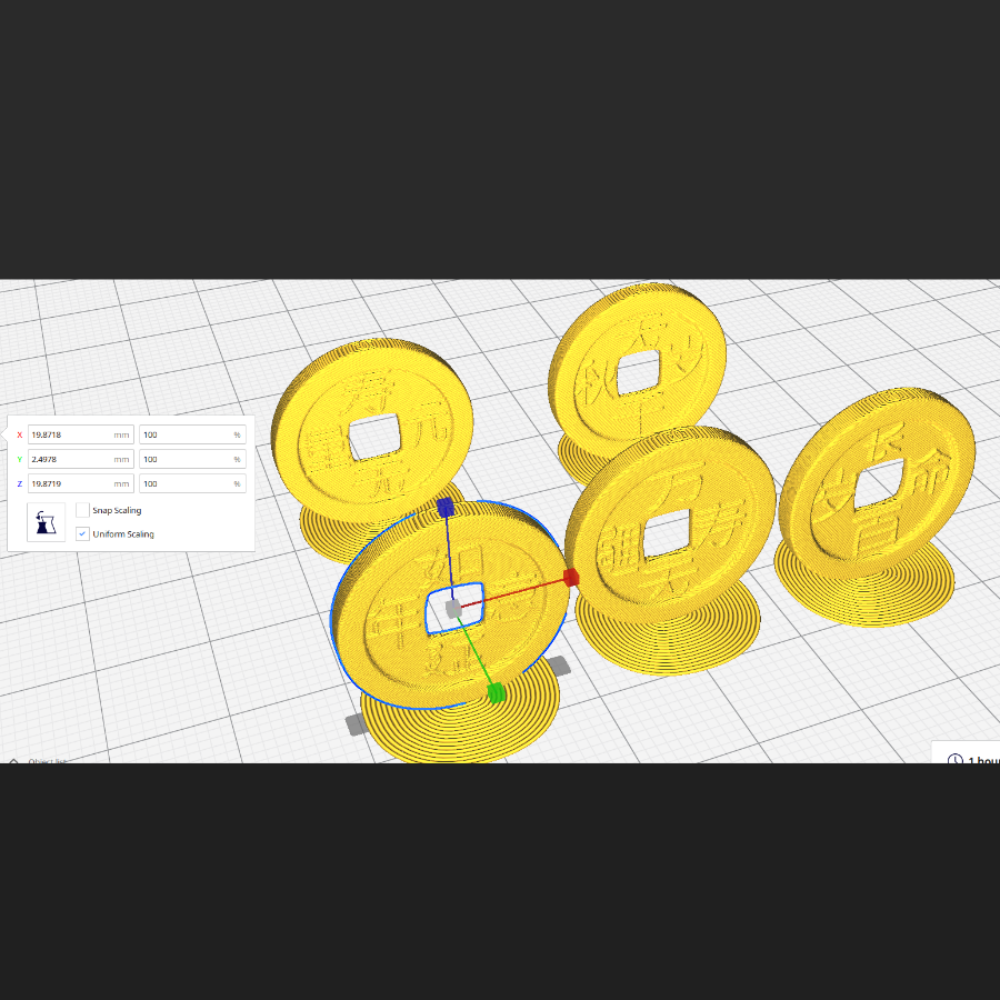 🪙 Sifu magical Coin talisman・ STL File for ・Cults