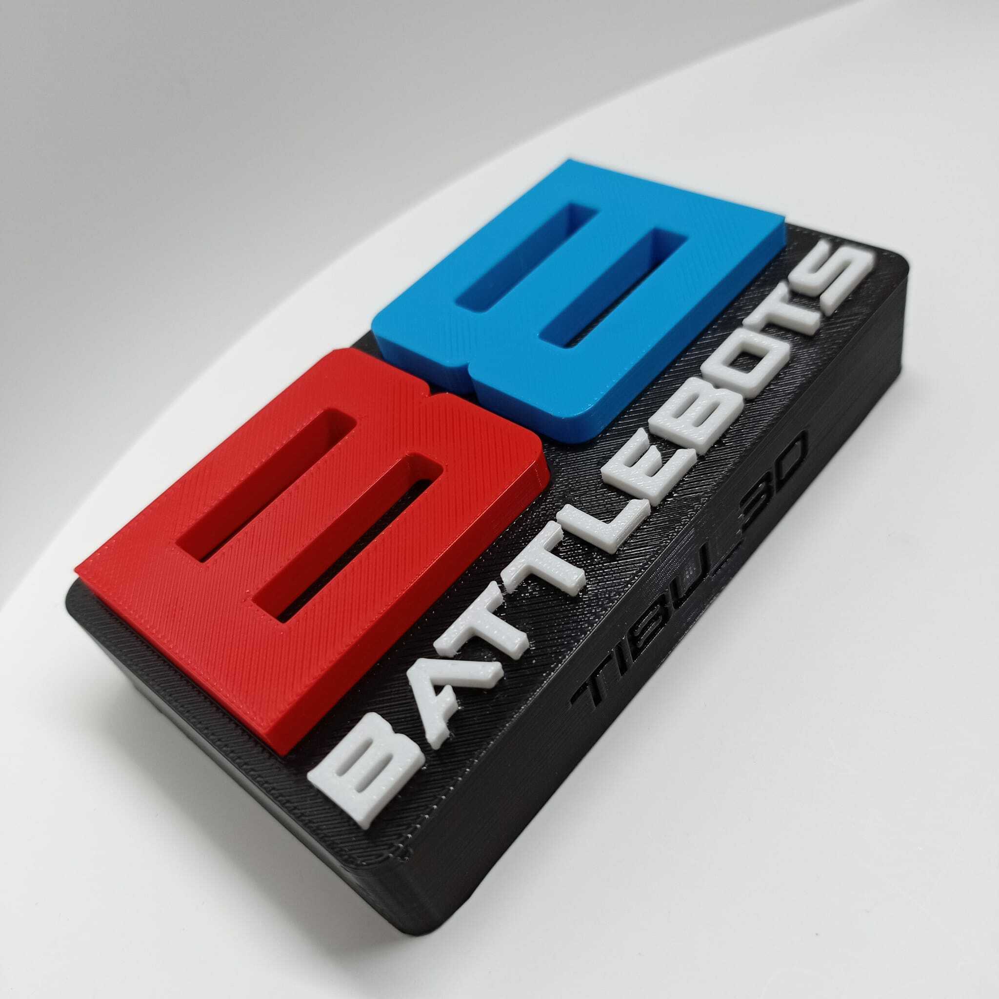 Файл STL Battlebots Logo 🎨 ・Дизайн 3D принтера для загрузки・Cults