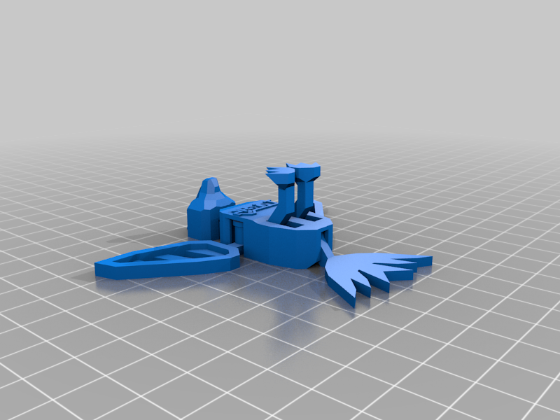 🦅 Phoenix bird・Free STL File for ・Cults