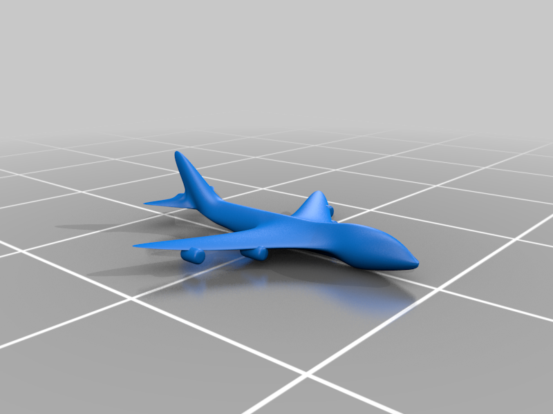 🛩️ Boeing 747-300・Free STL File for ・Cults