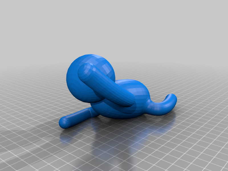 🪝 Decorative Hall Hanger, Buddy Hook・Free 3D File for ・Cults