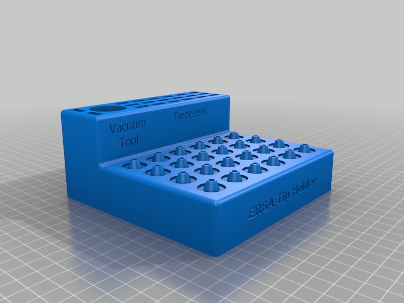 🔧 ERSA Tip & Tweezers Holder Stand w/Tools Slot for I-TOOL and CHIP ...