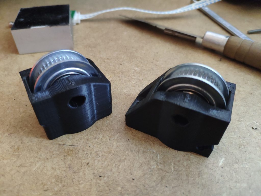 Arquivo grátis 3D Eje Taurus Y GT2-40T para Prusa MK3 y MK3s ♉ ・modelo ...