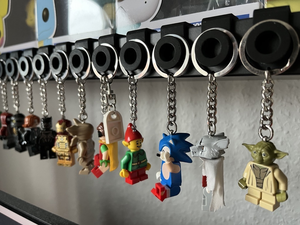 Free 3D file Keychain Hook for IKEA Mosslanda shelf 🗝️・3D print design ...