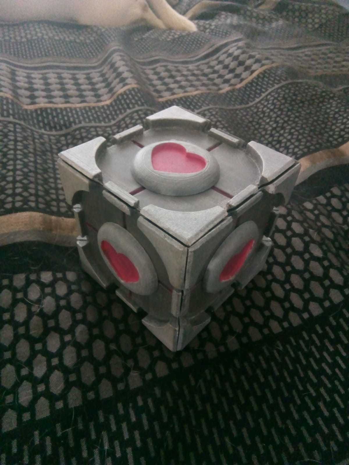 🧩 companion cube puzzle box - based on Cubey 2 wood working plan・Free ...