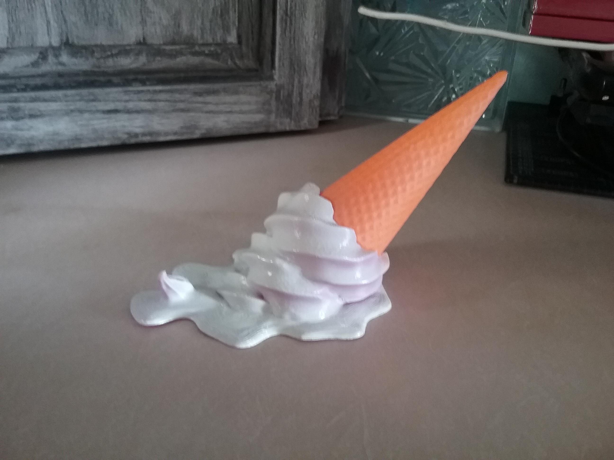 Archivo STL gratis Helados caídos 🎲 ・Objeto imprimible en 3D para ...