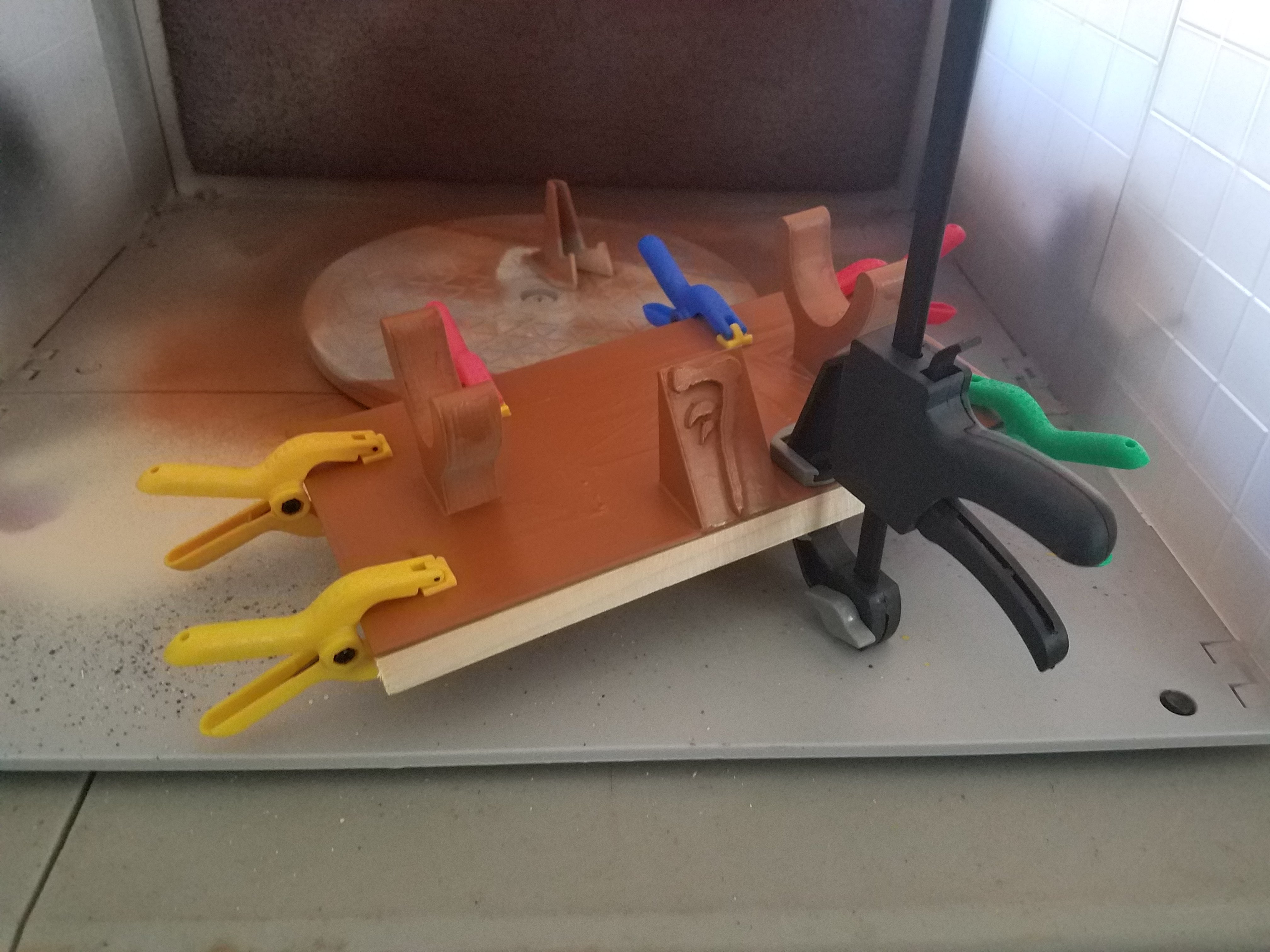 Impresión 3D Primer soporte de la hoja (con la marca de Caín)・Cults