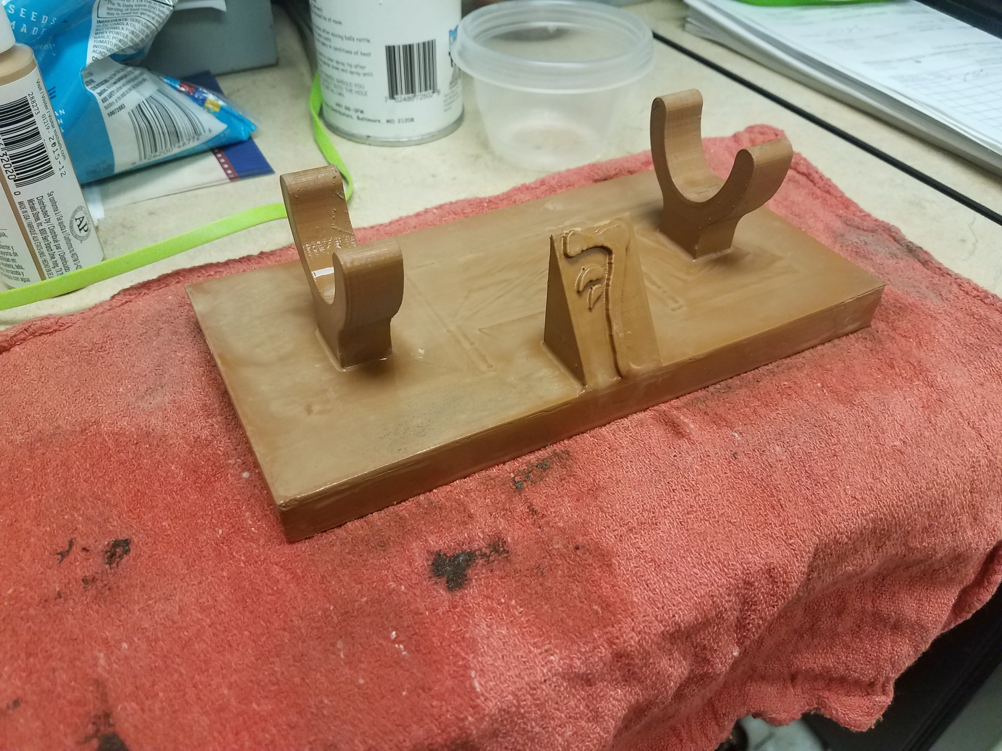 Imprimer en 3D Premier support de lame (avec la marque de Caïn)・Cults