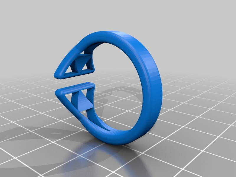 Free 3D file Double Triforce Ring 💍 ・3D printer design to download・Cults