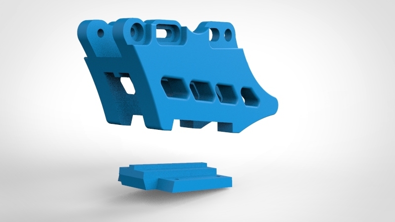 🔧 Chain guide・ STL File for ・Cults