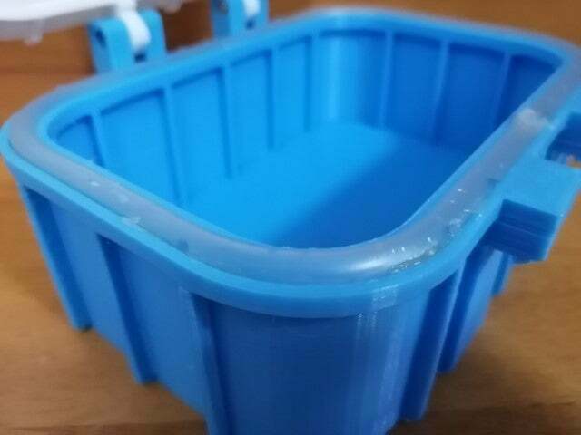 🚰 Water Resistant Box 100x150x60mm・Free STL File for ・Cults