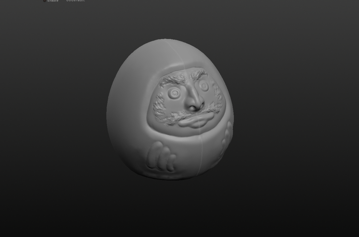 Free STL file Sculptris Daruma 🎨 (OBJ)・3D printer model to download・Cults