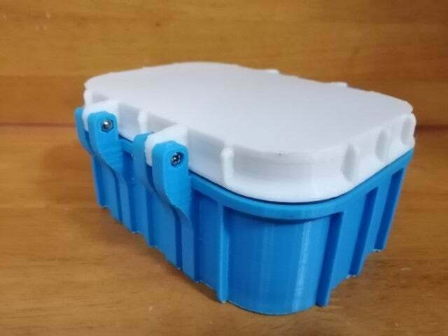 🚰 Water Resistant Box 100x150x60mm・Free STL File for ・Cults