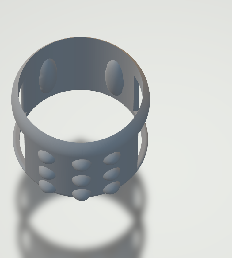 STL file textured ring 💍 ・3D printing idea to download・Cults