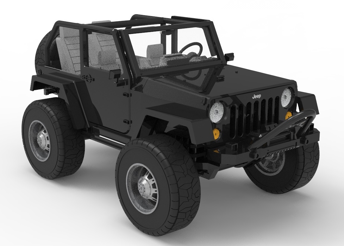 👽 Jeep・ STL File for ・Cults