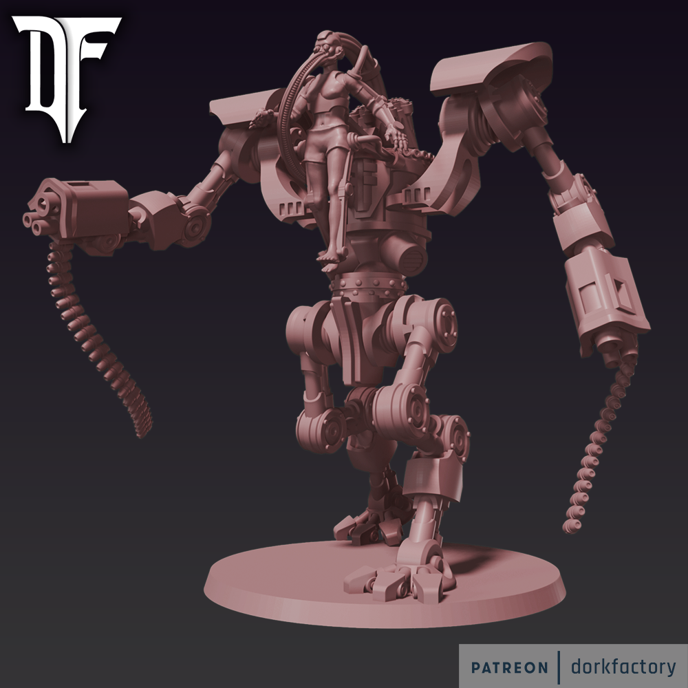 3D file Symbiotic Mechsuit 🤖 ・3D printing model to download・Cults