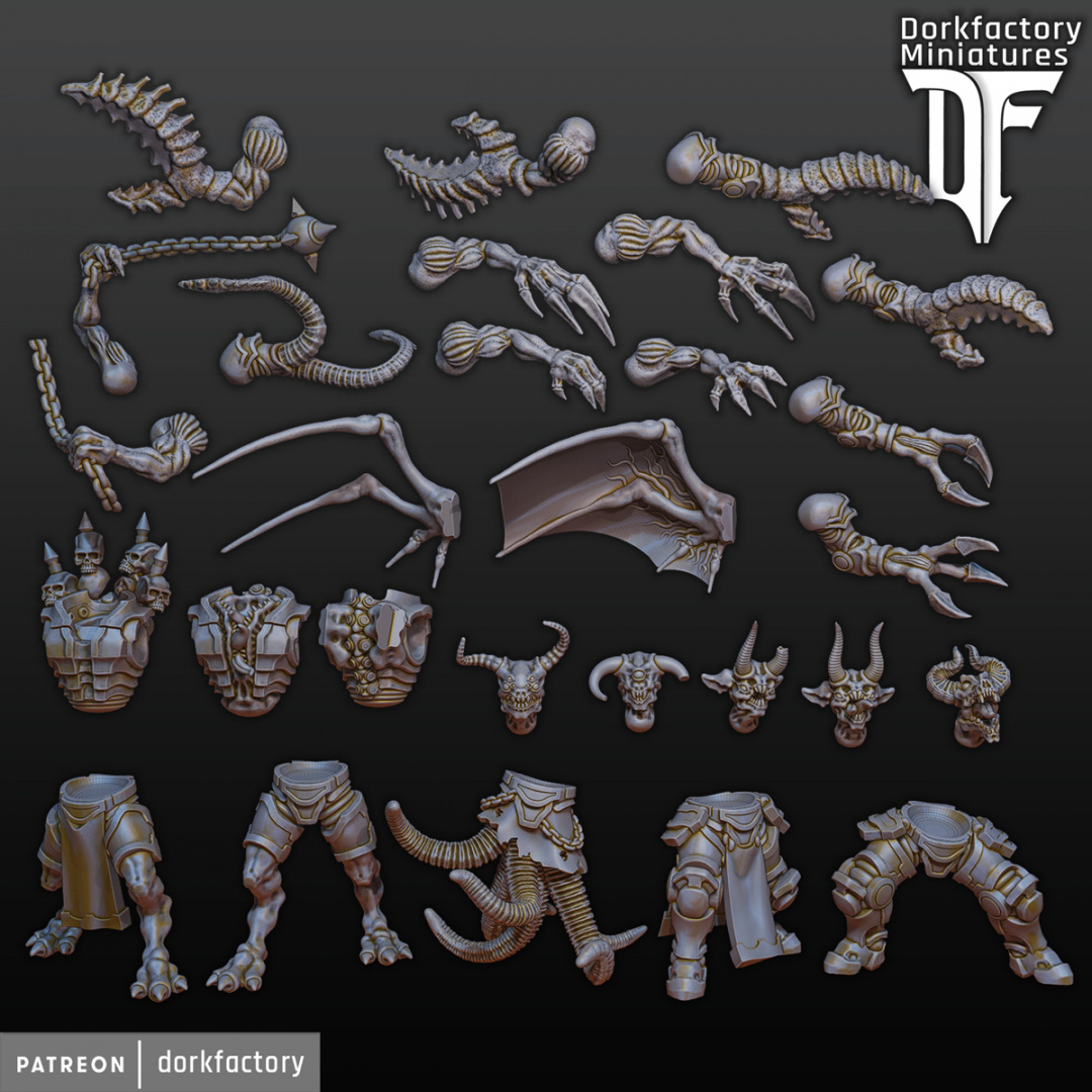 Fichier 3D The Dread Army - Commencez à imprimer des commandos ...