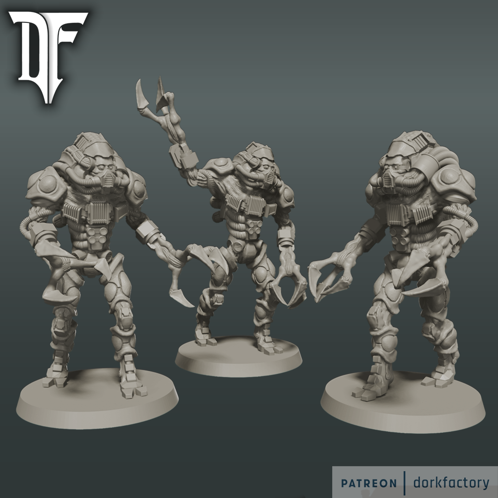 STL file Cyborg Superchassis 🤖 ・3D printer model to download・Cults