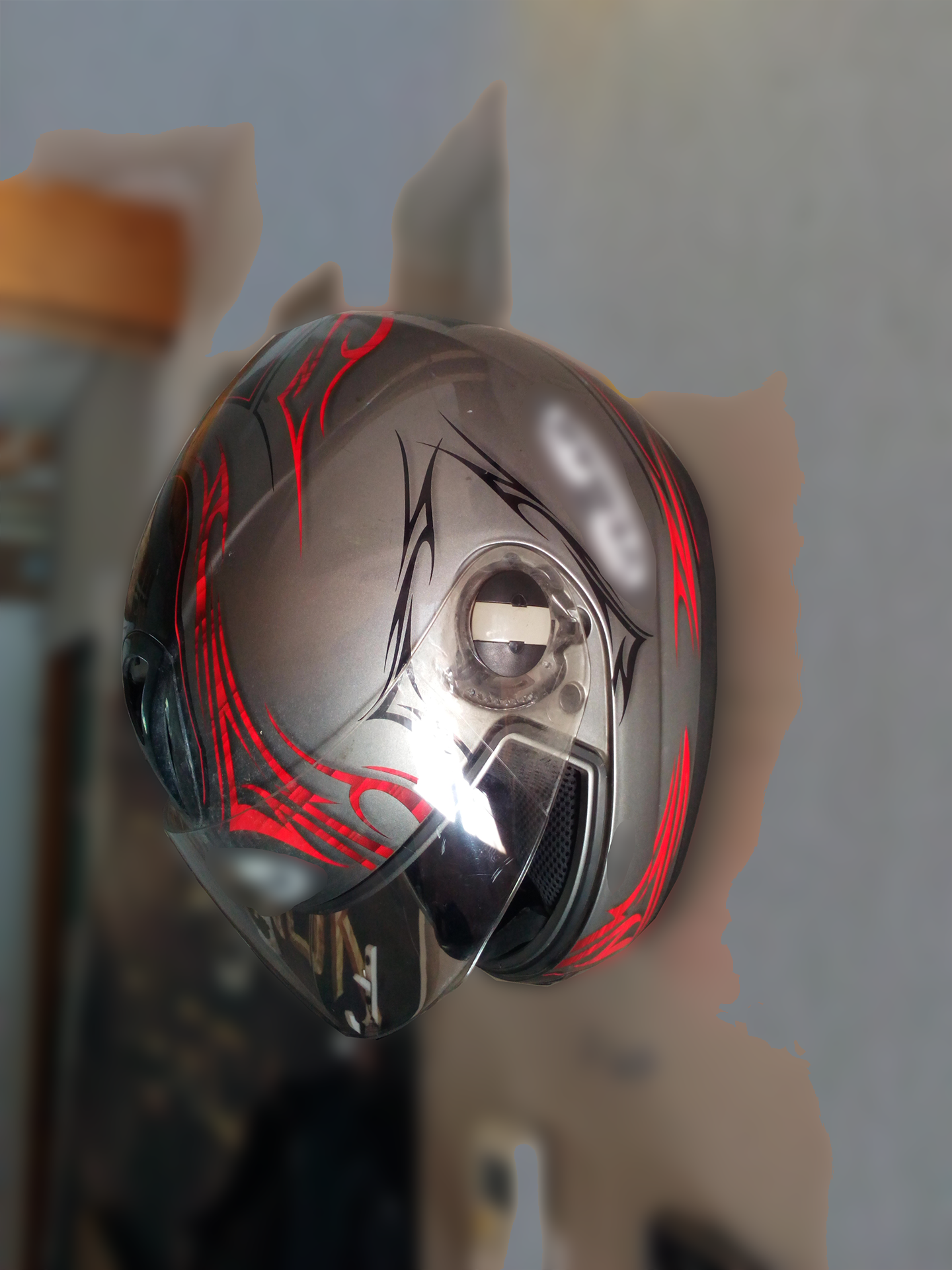 Free STL file Wall mounted motorcycle helmet hook 🏍️ ・3D printing model ...