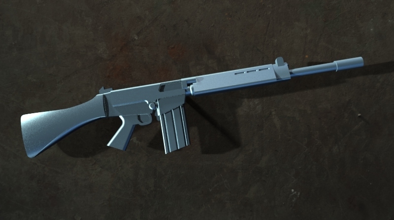 STL file FAL 🔫 ・3D printer model to download・Cults