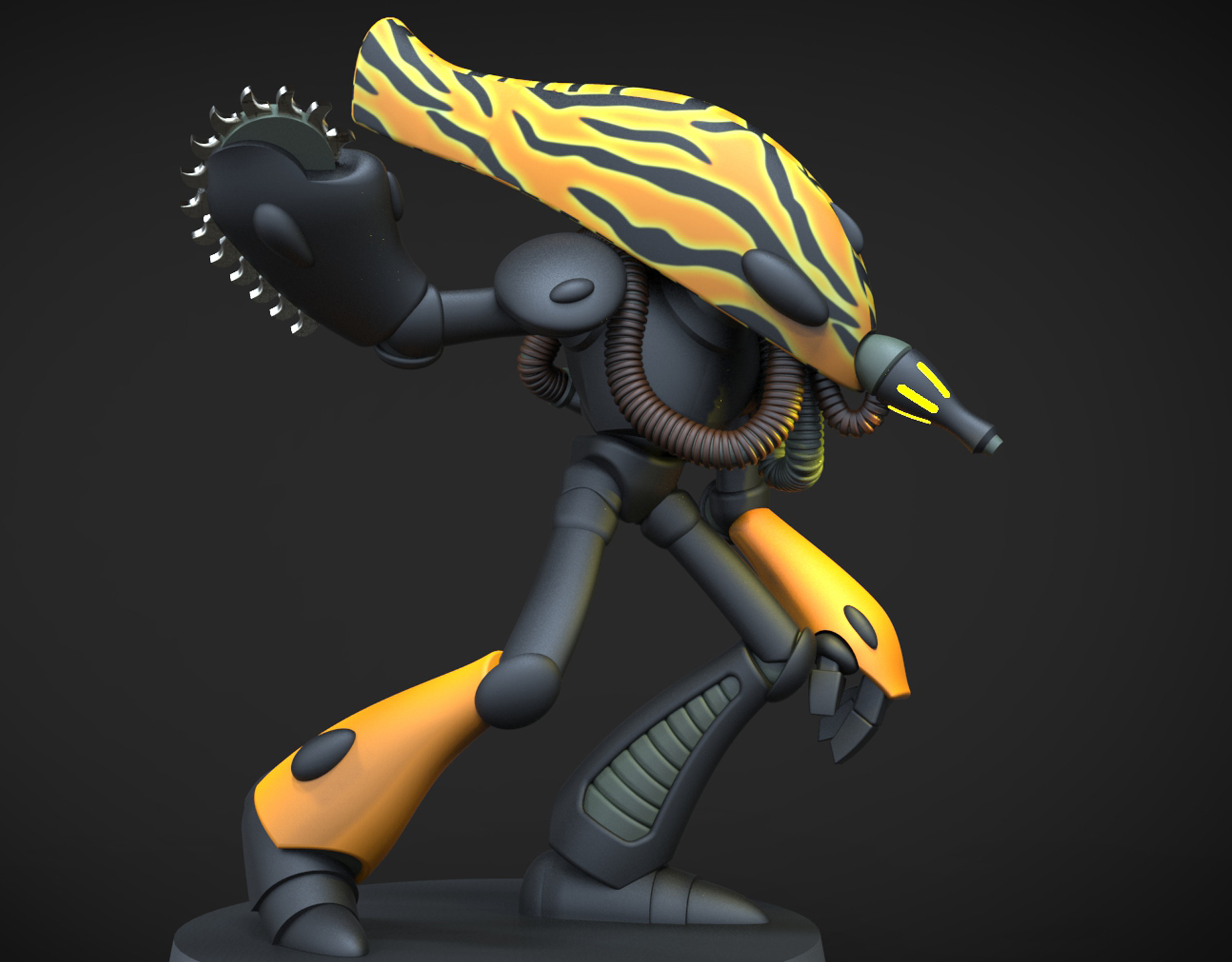 STL file Space Elves Titan Robot 3D model 🛰 ・Design to download and 3D ...