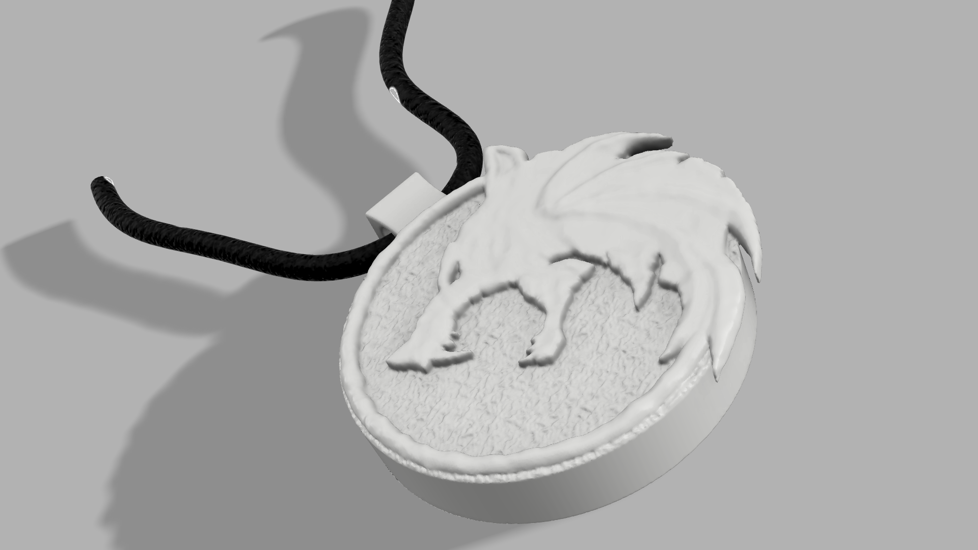 Free 3D file The Witcher Medallion 🏅 ・3D print design to download・Cults