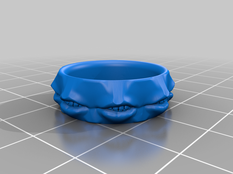 💍 Face rings - Medium・Free 3D File for ・Cults