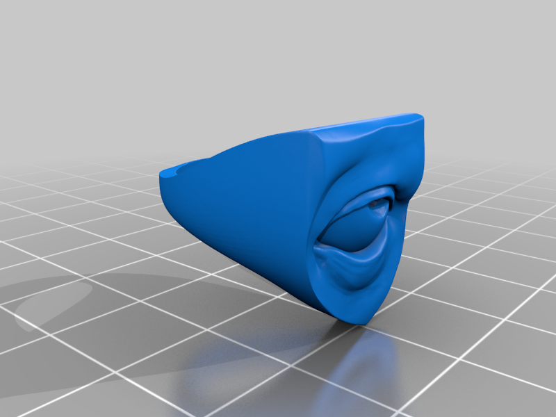 👁️ Rolling eye・Free 3D File for ・Cults