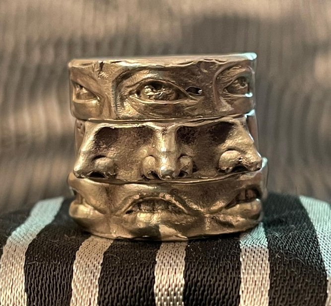 Free 3D file Face rings - Large 💍 ・Template to download and 3D print・Cults