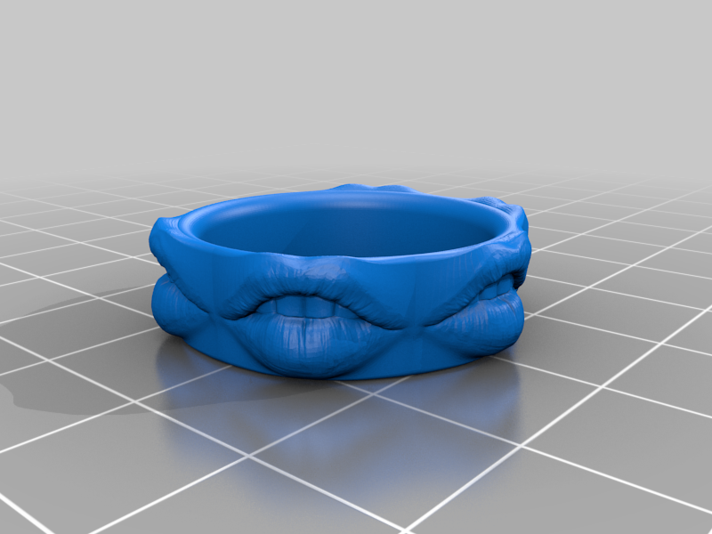 Free 3D file Face rings - Large 💍 ・Template to download and 3D print・Cults