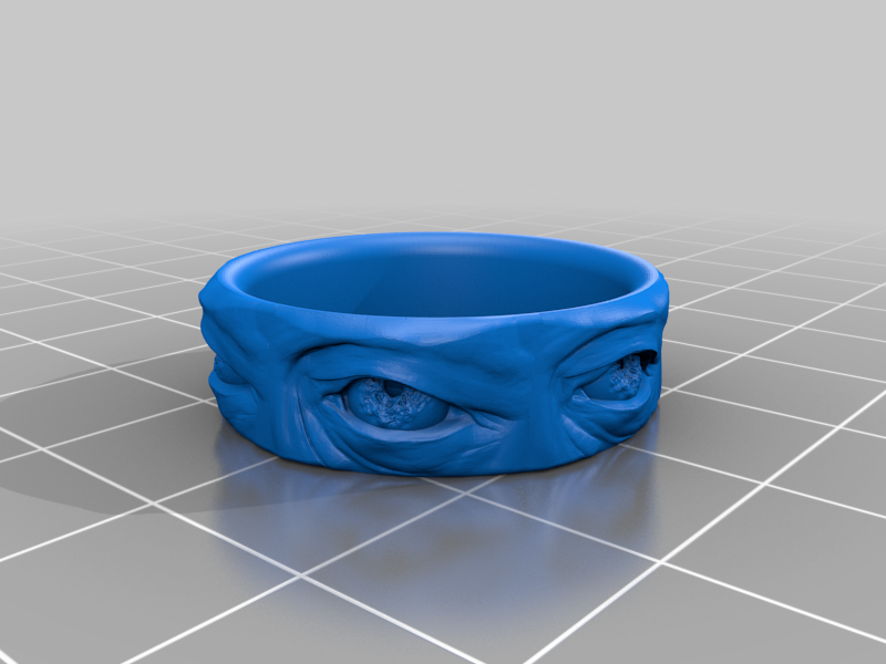 Free 3D file Face rings - Large 💍 ・Template to download and 3D print・Cults