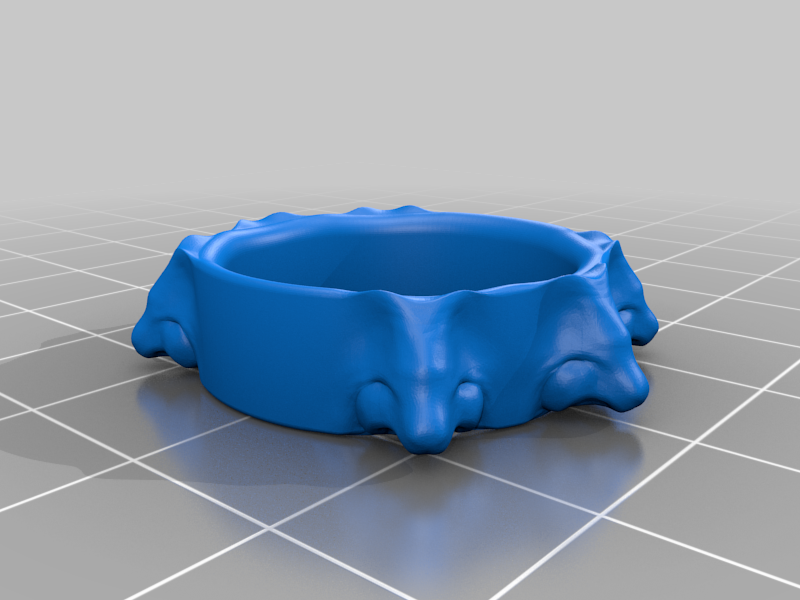 Free 3D file Face rings - Large 💍 ・Template to download and 3D print・Cults