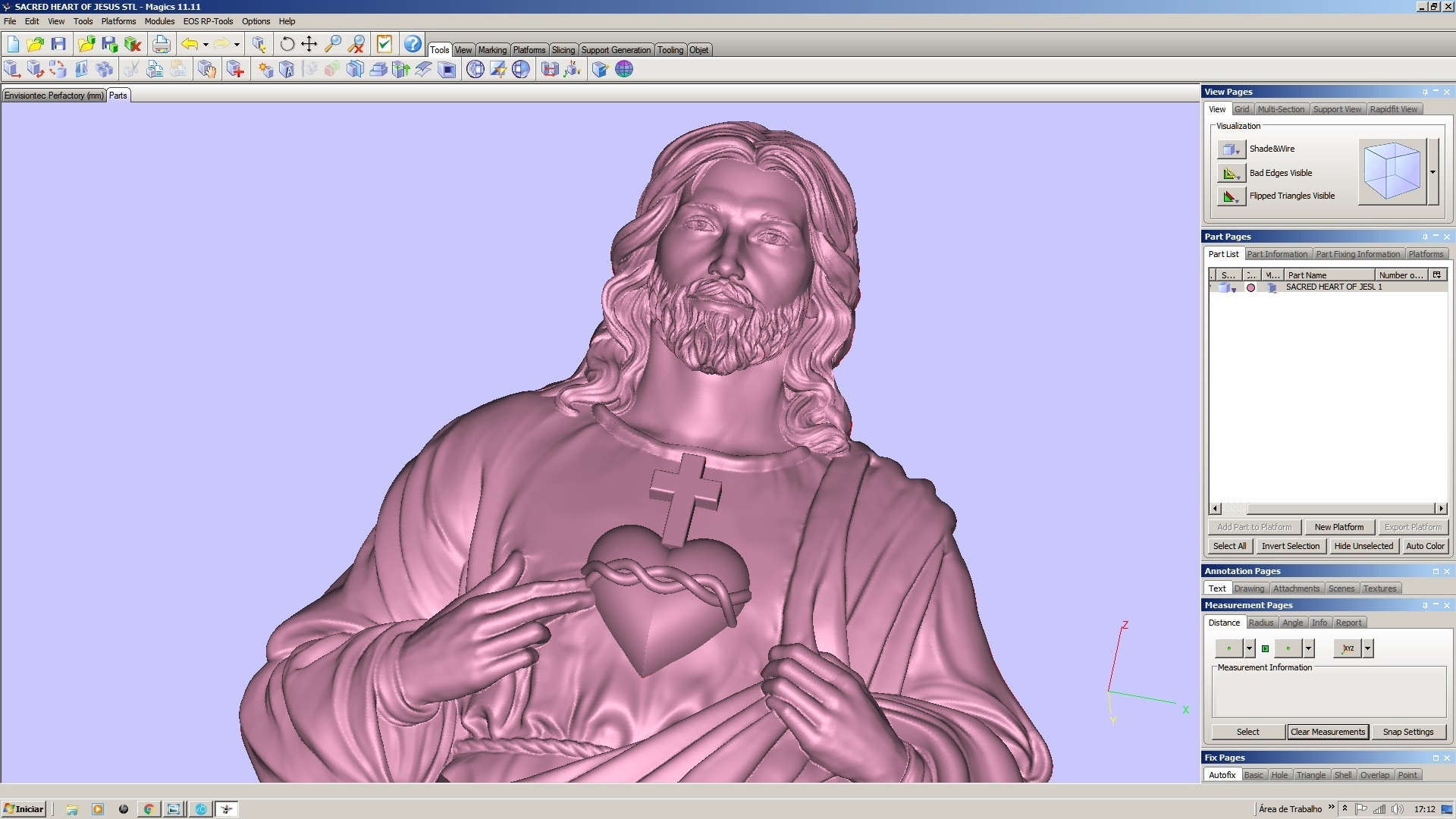 STL file SACRED HEART OF JESUS 💜 ・3D printable model to download・Cults