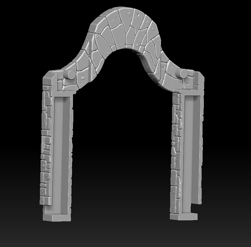 STL file Fantasy gate 🪄 ・Model to download and 3D print・Cults