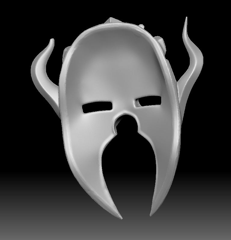 Free STL file Horned mask 🪄 ・3D printer design to download・Cults