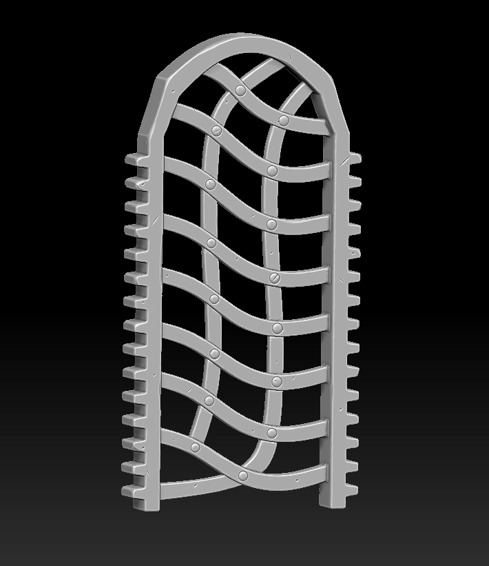 STL file Fantasy gate 🪄 ・Model to download and 3D print・Cults