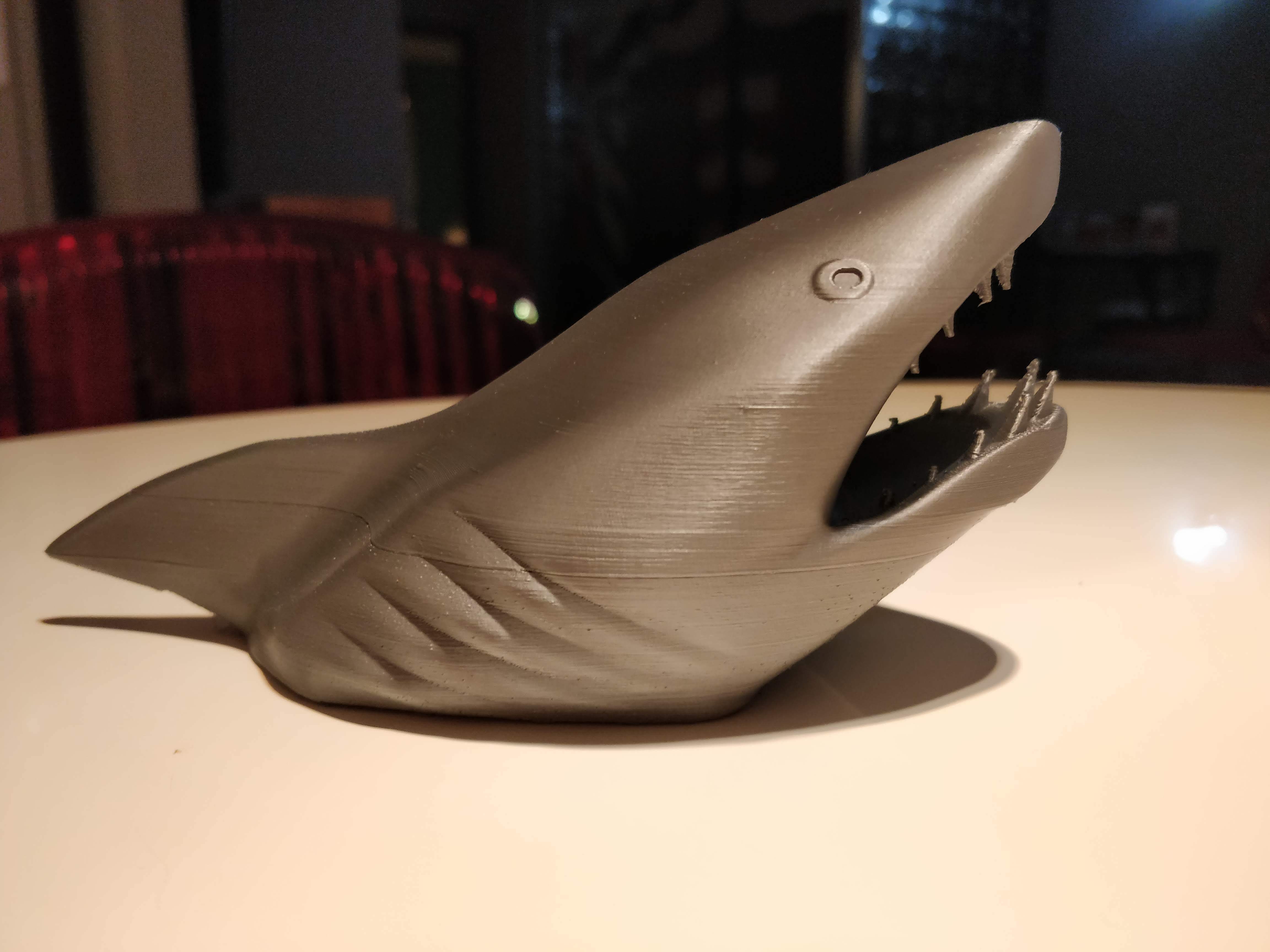Файл STL Shark head 🦈 ・3D-печатный дизайн для загрузки・Cults