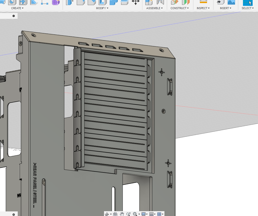 💻 Qube 500 PCI Slot cover・Free 3D File for ・Cults