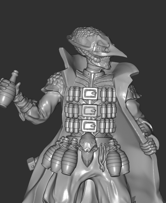 STL file The Alchemist (DND, Kingdom Death, Pathfinder, Rpg, Mini) 🚗・3D ...
