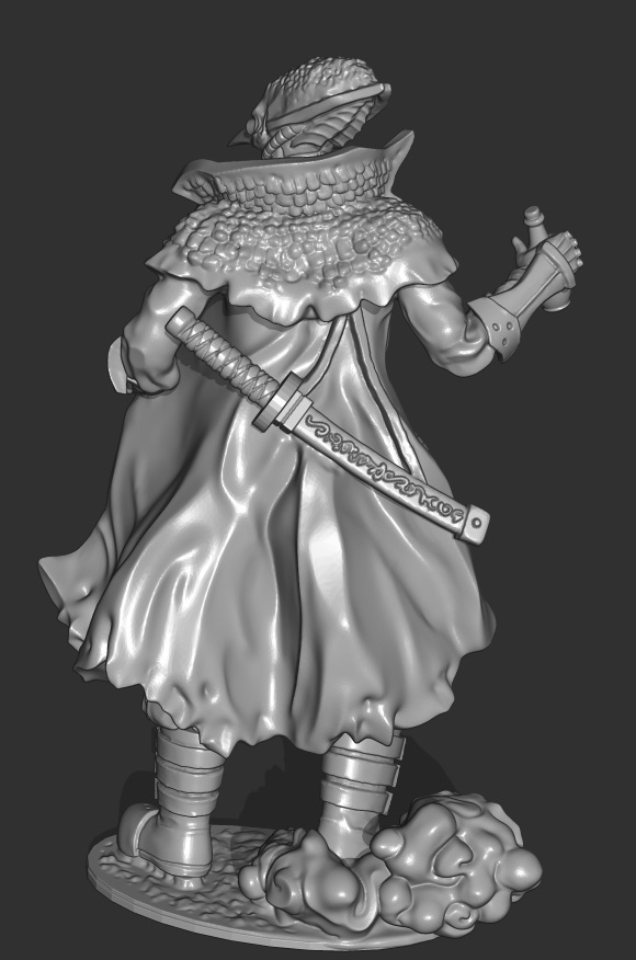 STL file The Alchemist (DND, Kingdom Death, Pathfinder, Rpg, Mini) 🚗・3D ...