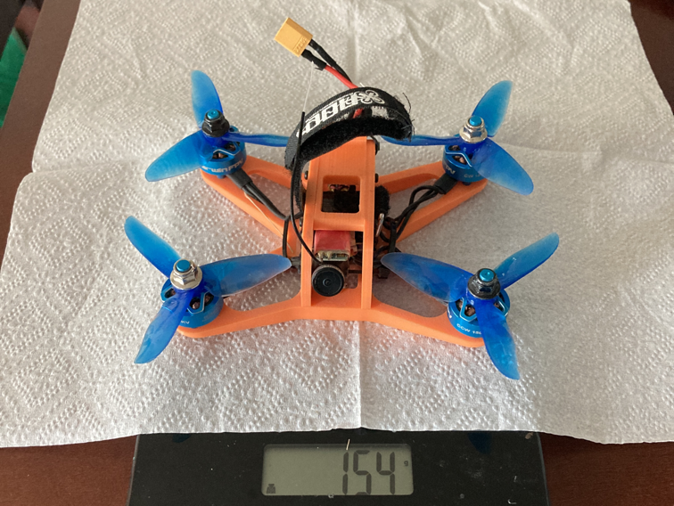 3D printable 3 inch drone quadcopter frame 135mm・Cults