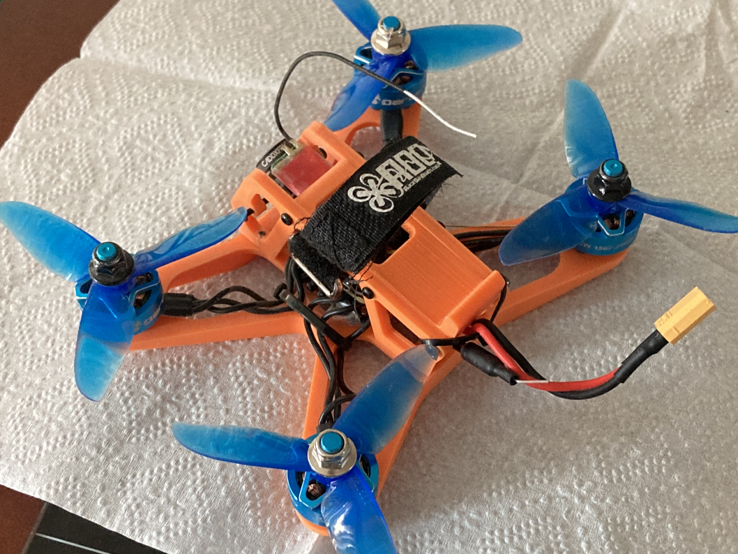 3D printable 3 inch drone quadcopter frame 135mm・Cults