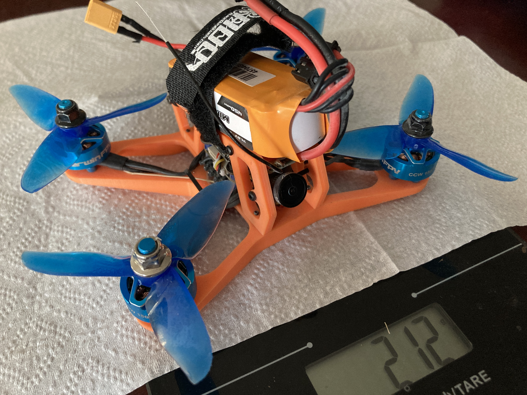 🖼️ 3 inch drone quadcopter frame 135mm・3D Print・Cults