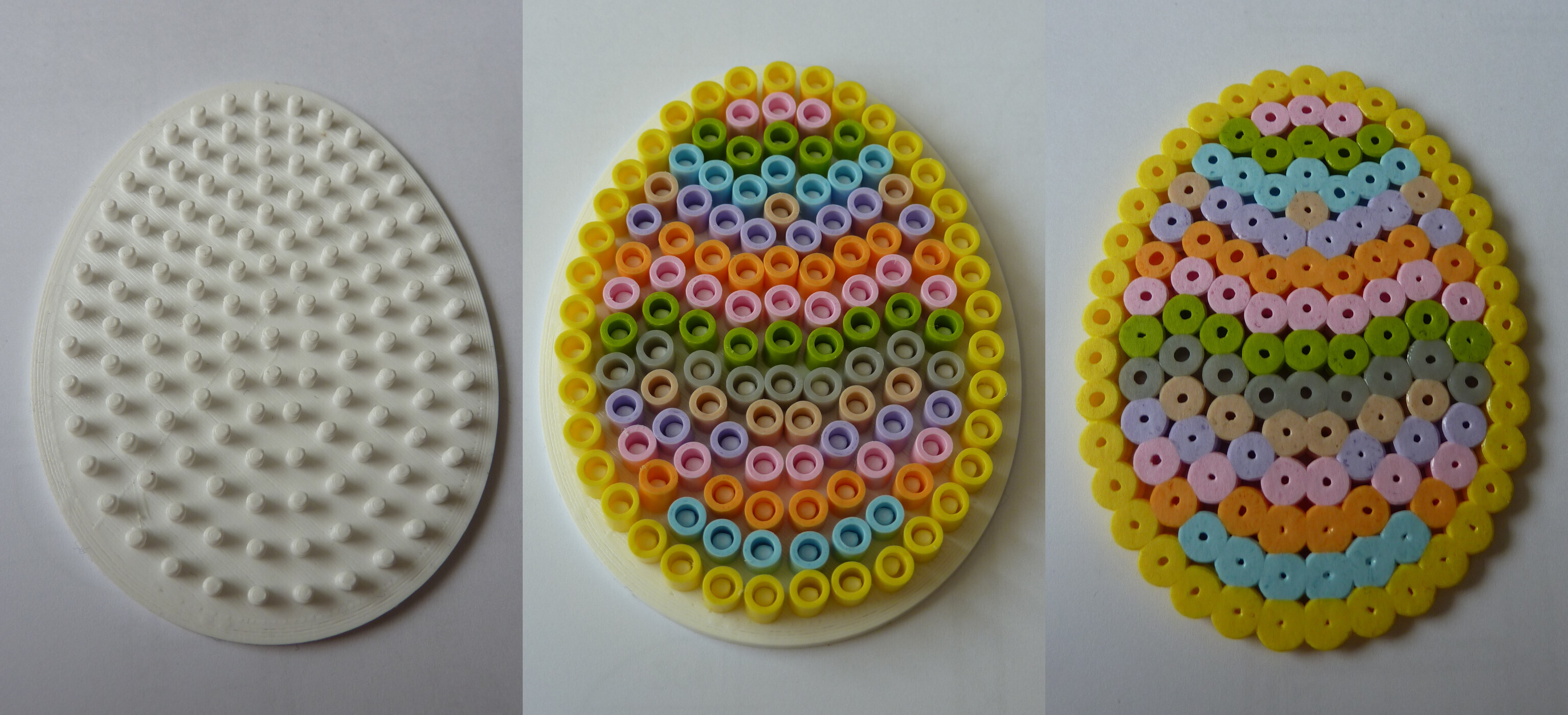 Fichier STL gratuit Bases de perles Ikea/Pyssla/Perler 🎲 (SCAD)・Design ...