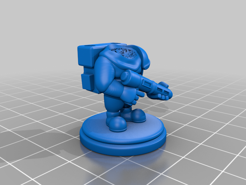 🧑‍🚀 Astronaut Chess Pawns・Free 3D File for ・Cults