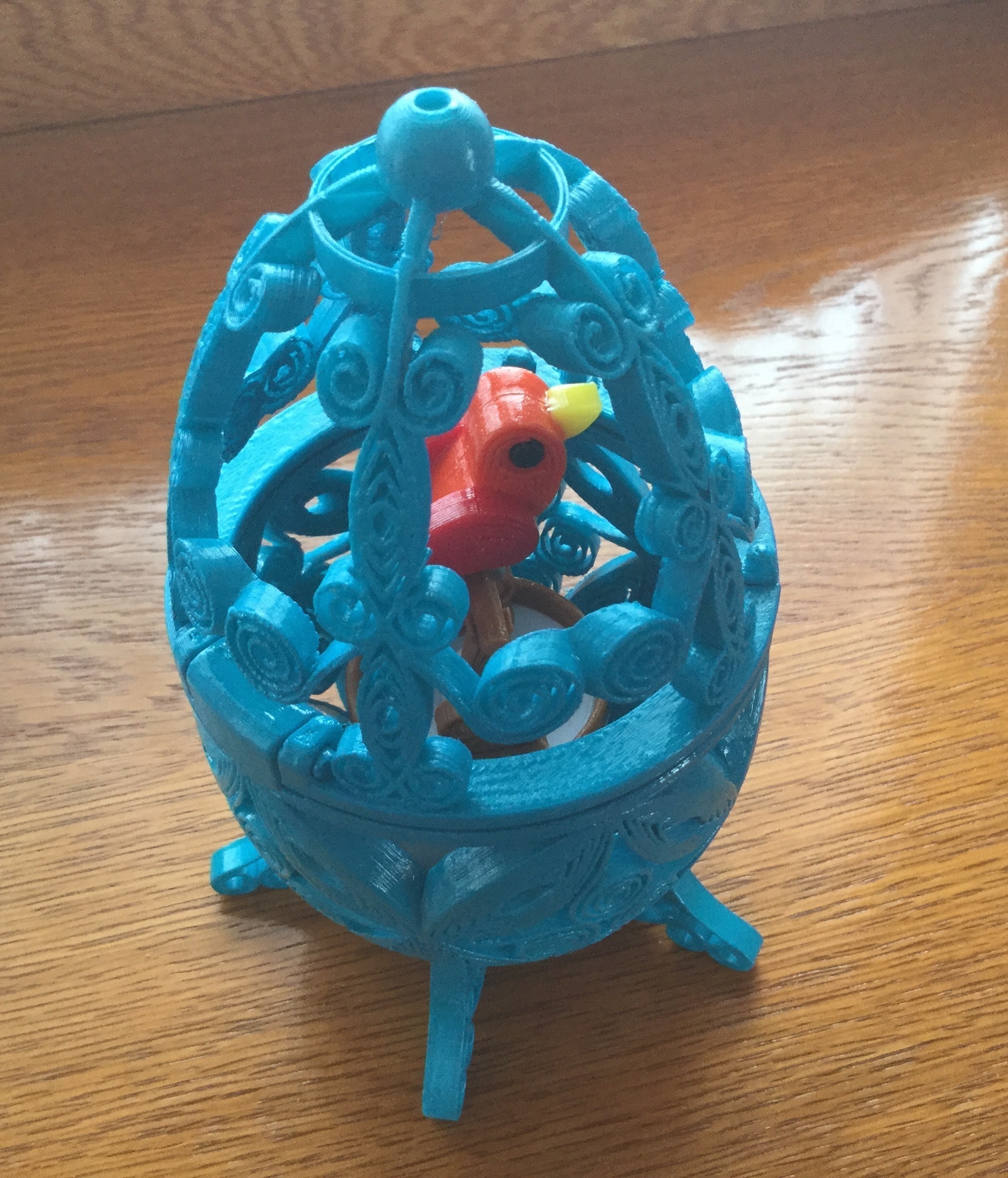 Free STL file Bird in Cage ( Quilling style ) 🐦 ・3D printable design to ...