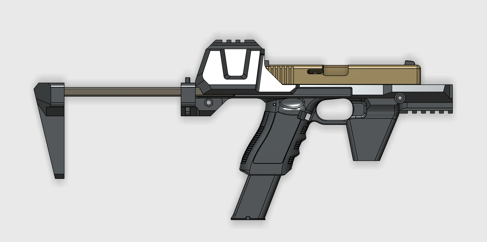 🔫 G17 GBB FULL kits parts・Free STL File for ・Cults