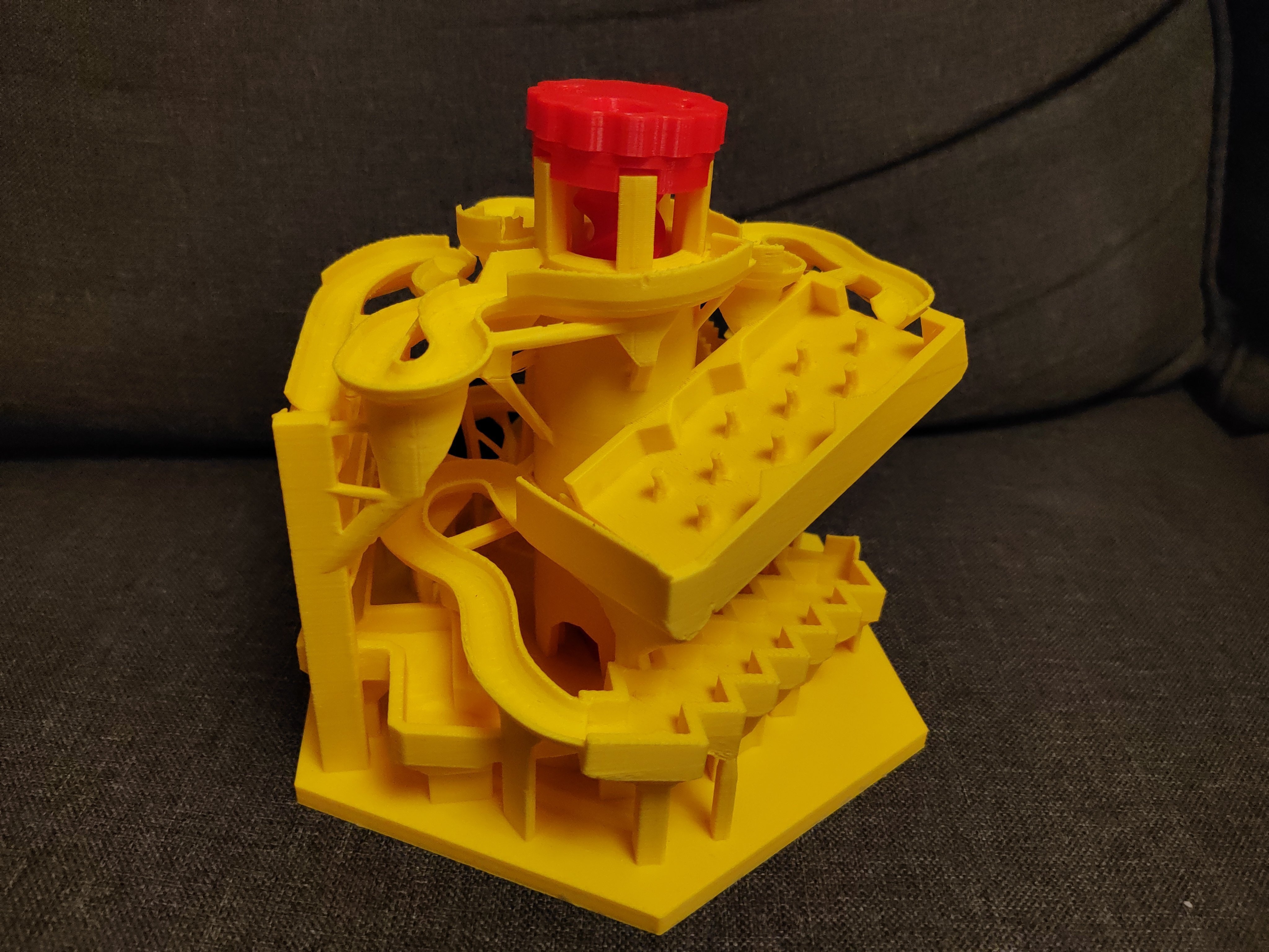3D printed Apex - A 3D Printed Marble Machine・Cults