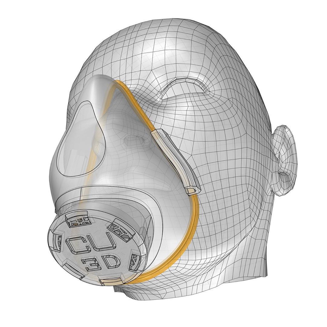 Free 3D file Mask Covid19 💍 ・Model to download and 3D print・Cults