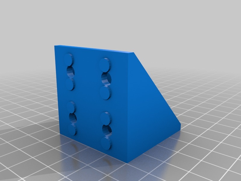 🧞‍♂️ Aluminum Extrusion Angle Bracket・Free 3D File for ・Cults